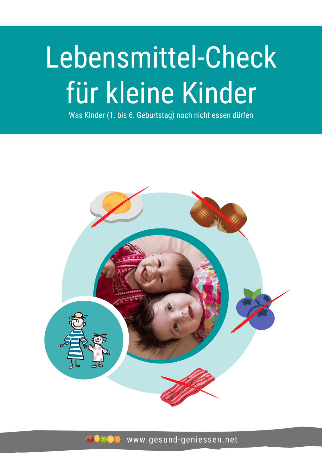 Wochen- und Ernährungsplan für (Klein)Kinder - mit Beispielen